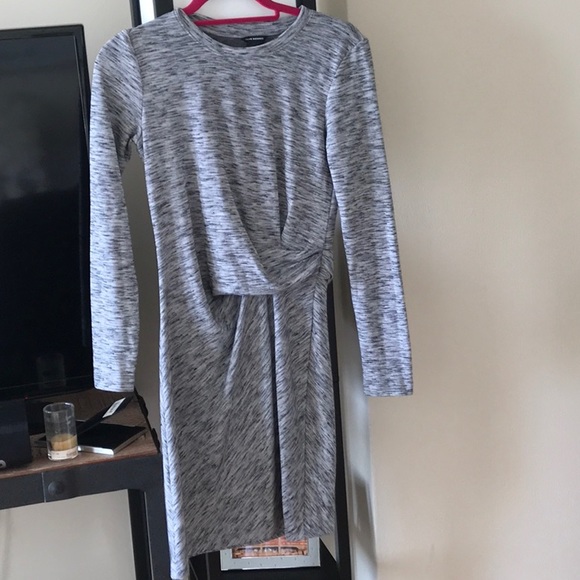 Club Monaco | Dresses | Club Monaco Size Grey Knit Dress | Poshmark